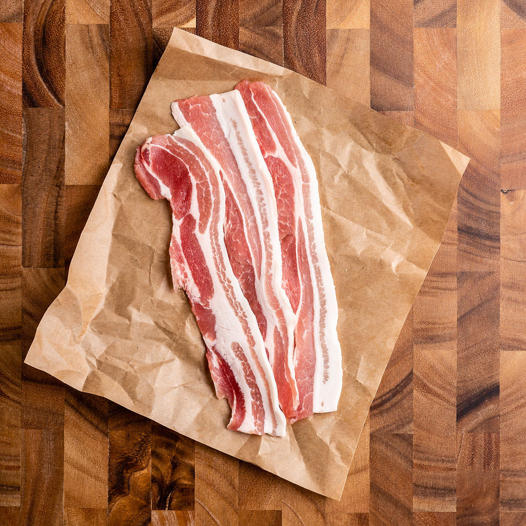 Wiltshire Cured Streaky Bacon – G. J. Honour Family Butcher
